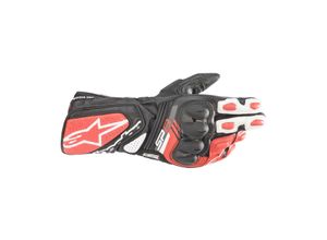 8059175359828 - Alpinestars Motorradhandschuhe Alpinestars SP-8 V3 Schwarz-Weiß-Hellrot