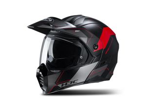 8804269898949 - Klapphelm Adventure C80 Rox MC1SF Schwarz-Rot