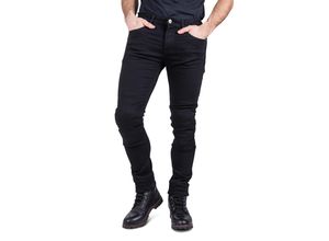 7350132502068 - Motorradjeans Norman Konisch Schwarz W34 L32