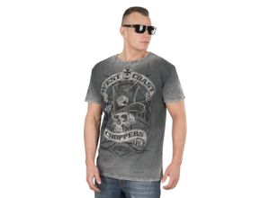 8718801874851 - T-Shirt Cash Only Schwarz-Grau L