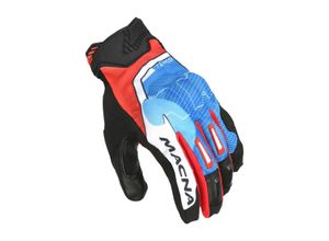 8718913128613 - Motorradhandschuhe Assault 20 Rot-Weiß-Blau