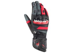 3660815174746 - Motorradhandschuhe Snap Schwarz-Grau-Rot XL (11)