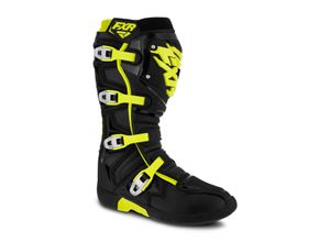 0841921745324 - Crossstiefel Factory Ride Schwarz-HiVis US 11 (EU 45)