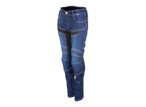 7630180100677 - GMS Motorradjeans GMS Viper Dunkelblau Damen W32 L30