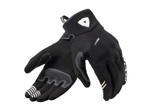 8700001383943 - Motorradhandschuhe RevIt! Endo Damen Schwarz-Weiß