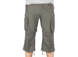 4051773001646 - Shorts INDUSTRY VINTAGE CARGO 3 4 SHORTS BD2003 Olive