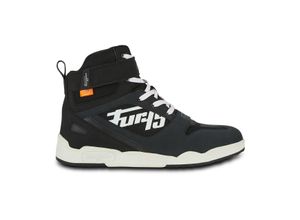 3435980328788 - Get Down Motorradschuhe - Schwarz Weiss - 46 - unisex