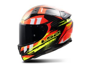 6942141773914 - Integralhelm FF811 Vector II Rot-Gelb