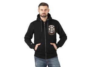 8718164869112 - Hoodie Mechanic Zip Schwarz XL