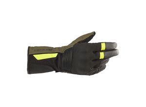 8059175930430 - Alpinestars Motorradhandschuhe Alpinestars Denali Aerogel Drystar® Schwarz-Wald-Gelb Fluo