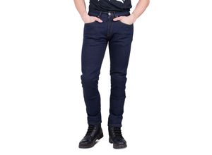 7350132511954 - Ride&Sons Motorradjeans Ride & Sons Cordura Einlagig Straight Regular Dunkel Denim W38 L36