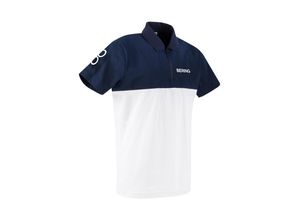 3660815186237 - Poloshirt Weiß-Navy