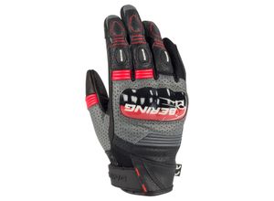 3660815174470 - Motorradhandschuhe Axel Schwarz-Grau-Rot Damen