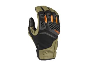 0681573593139 - KLIM Motorradhandschuhe Baja S4 Grün-Orange 2XL