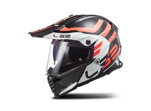 6923221113189 - Adventurehelm MX436 PIONEER EVO Adventurer Schwarz-Weiß