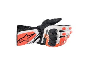 8059347044477 - Alpinestars Motorradhandschuhe Alpinestars SP-8 V3 Schwarz-Weiß-Rot Fluo