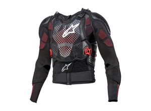 8059347201634 - Alpinestars Protektorenjacke Alpinestars Bionic Tech V3 MX Schwarz-Weiß-Rot 2XL