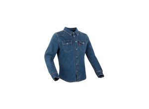 3660815153666 - Motorradshirt Terence Blau