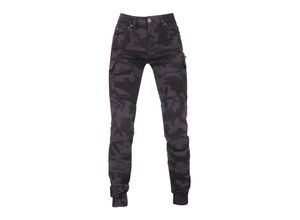 5415033301126 - Motorradjeans Apache Schwarz Camo Damen