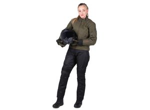 7350137976062 - Motorradjacke Two Seasons 30 Damen Khaki-Grün