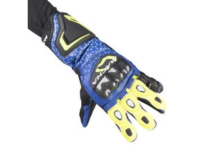 8718913067981 - Handschuhe Track R Blau-Schwarz-Neongelb