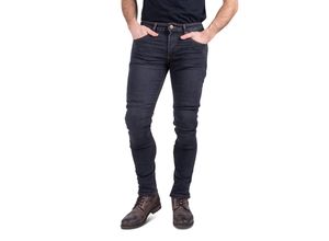 7350132502471 - Motorradjeans Norman Washed Dunkelgrau W36 L32