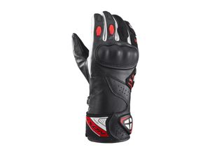 3661615686576 - Motorradhandschuhe Thund Schwarz-Rot-Weiß