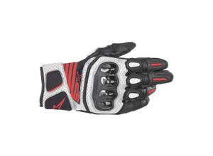 8033637972855 - Alpinestars Motorradhandschuhe Alpinestars SP X Air Carbon V2 Schwarz-Weiß-Neonrot