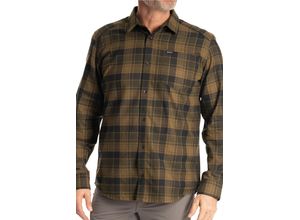 0840273783824 - Flanellhemd Cottonwood Midweight Dark Olive-Black