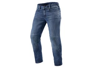 8700001340458 - REVIT! Motorradjeans RevIt! Detroit 2 TF Medium Blau W34 L32