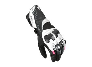 8718913132764 - Motorradhandschuhe Protego Schwarz-Weiß-Rosa Damen