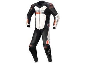 8059175351570 - Alpinestars Lederanzug Alpinestars GP FORCE CHASER Schwarz-Weiß-Rot Fluo