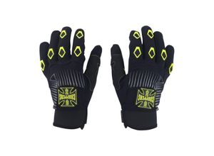 8720365334375 - Motorradhandschuhe Por Vida Schwarz-Gelb