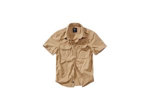 4051773110799 - Herren Shirt Vintage Shortsleeve Camel M