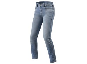 8700001315432 - REVIT! Motorradjeans RevIt! Shelby Hellblau Damen W29 L30