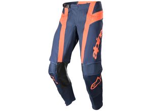 8059347080222 - Alpinestars Crosshose Alpinestars TECHSTAR ARCH Night Navy-Hot Orange 38