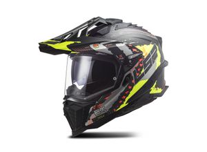 6923221114131 - Adventurehelm MX701 C EXPLORER Extend Matt HiVis Gelb