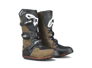 8051194984586 - Alpinestars Offroad Stiefel Tech T Trial Braun Geölt 42