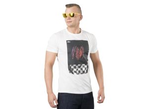 8052644826333 - T-Shirt Demon-Flower 72 Weiß 2XL