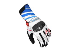 8718913129030 - Motorradhandschuhe Krown Rot-Weiß-Blau