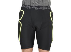 4046068457246 - ONeal Protektorenshorts ONeal Trail Limette-Schwarz 2XL