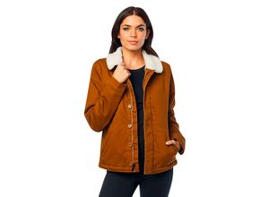 0191972041693 - Jacke Fox N1 Sherpa Braun Damen XS