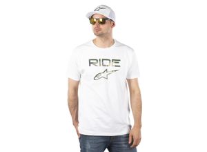 8033637706221 - Alpinestars T-Shirt Alpinestars Ride 20 Camo Weiß M