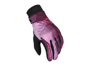 8718913112933 - Crew RTX Damen Motorradhandschuhe - Schwarz Lila - M - female