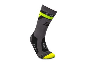 3701030130015 - Shot Race 20 Kinder Motocross Socken - Schwarz Gelb - 35 36 37 38 - unisex