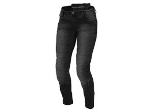 8718913114395 - Jenny Pro Damen Motorrad Jeans - Schwarz - 28 - female