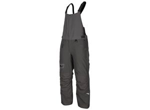 0687408025493 - Klimate 2022 Snowmobil Latzhose - Grau - M - unisex