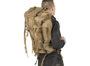 4051773045084 - Nylon Rucksack - Braun Beige - Einheitsgröße - unisex