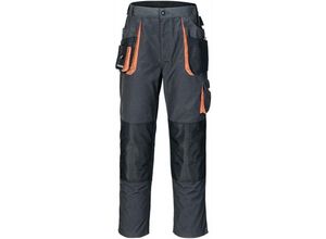 4029148499206 - 3230 fb 6310 Herrenhose Größe 48 dunkelgrau schwarz orange - Terratrend