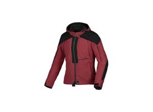 8718913108837 - Motorradjacke Territor Rot-Schwarz Damen